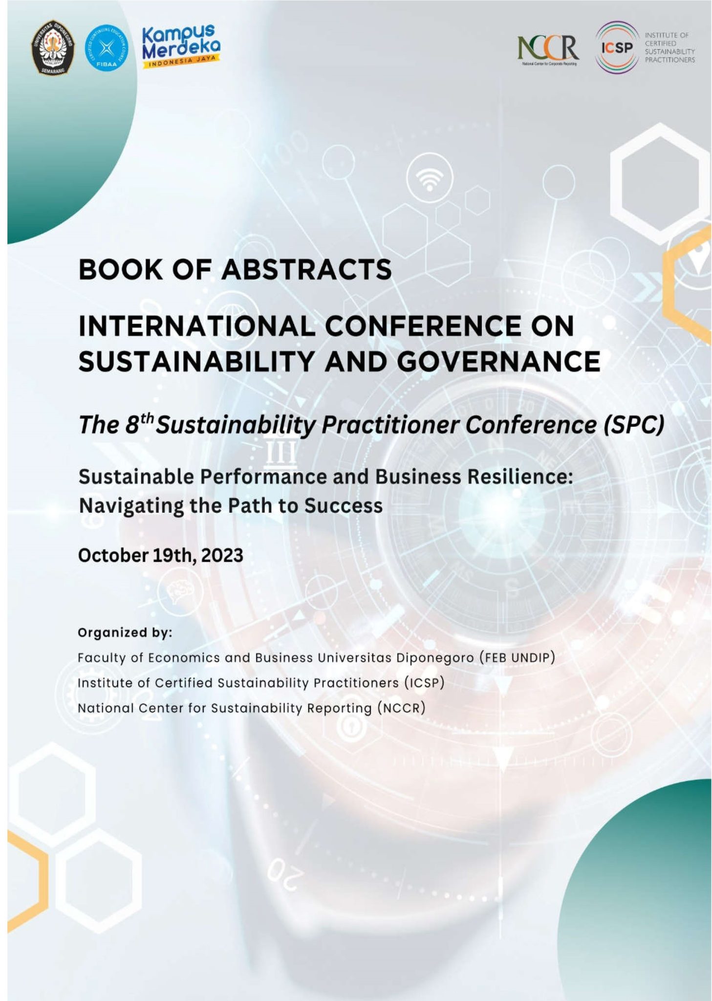 Book of Abstract The 8th SPC (Sustainability Practitioner Conference ...